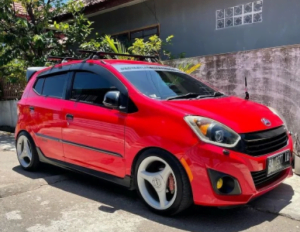 Cara Modifikasi Mobil Ayla Merah Terlihat Keren Dengan Anggaran ...